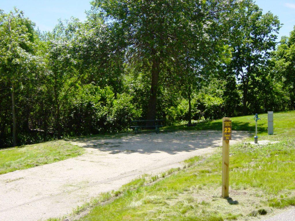 Campsite Details - 022, Emerson Bay State Recreation, IA - Iowa State Parks