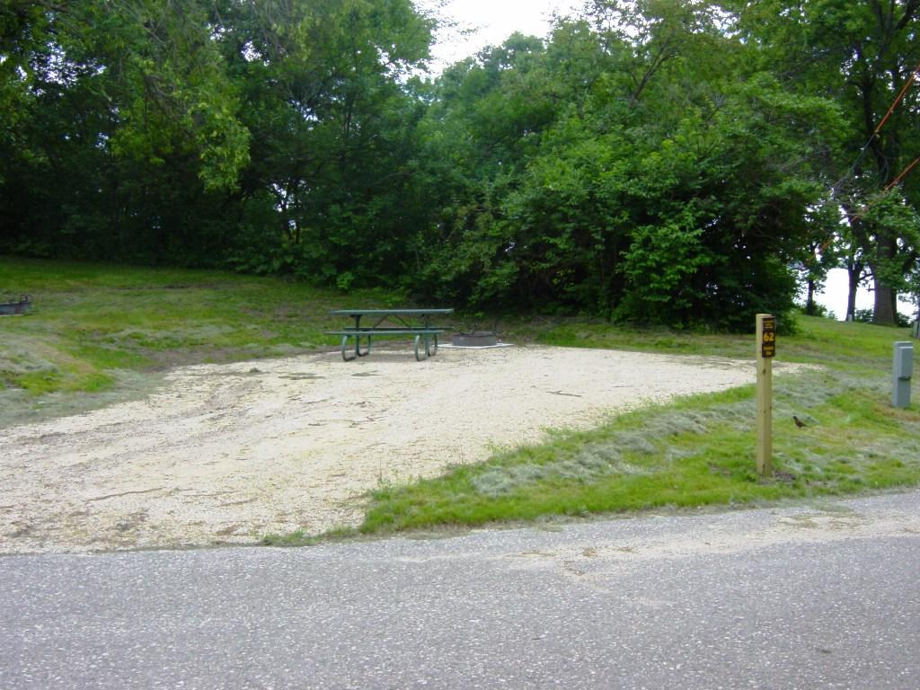 Campsite Details - 062, Emerson Bay State Recreation, IA - Iowa State Parks